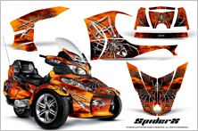 Can-Am BRP Spyder Graphic Kits - Spyder Graphics - Spyder Wraps ...